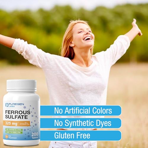 200 count ferrous sulfate capsules