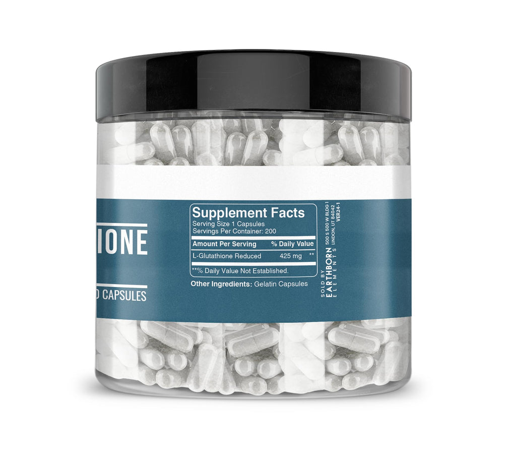 200 count L-Glutathione supplement