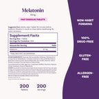 200 count melatonin fast dissolve