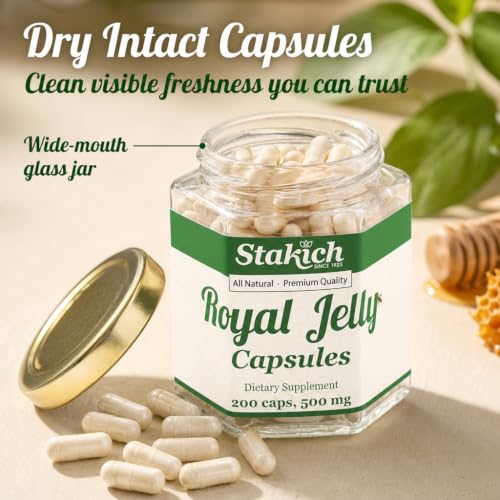 200 count royal jelly supplement
