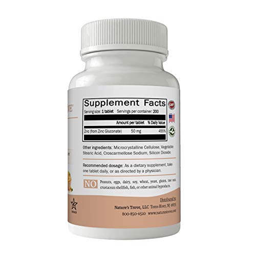200 count zinc tablets in Canada