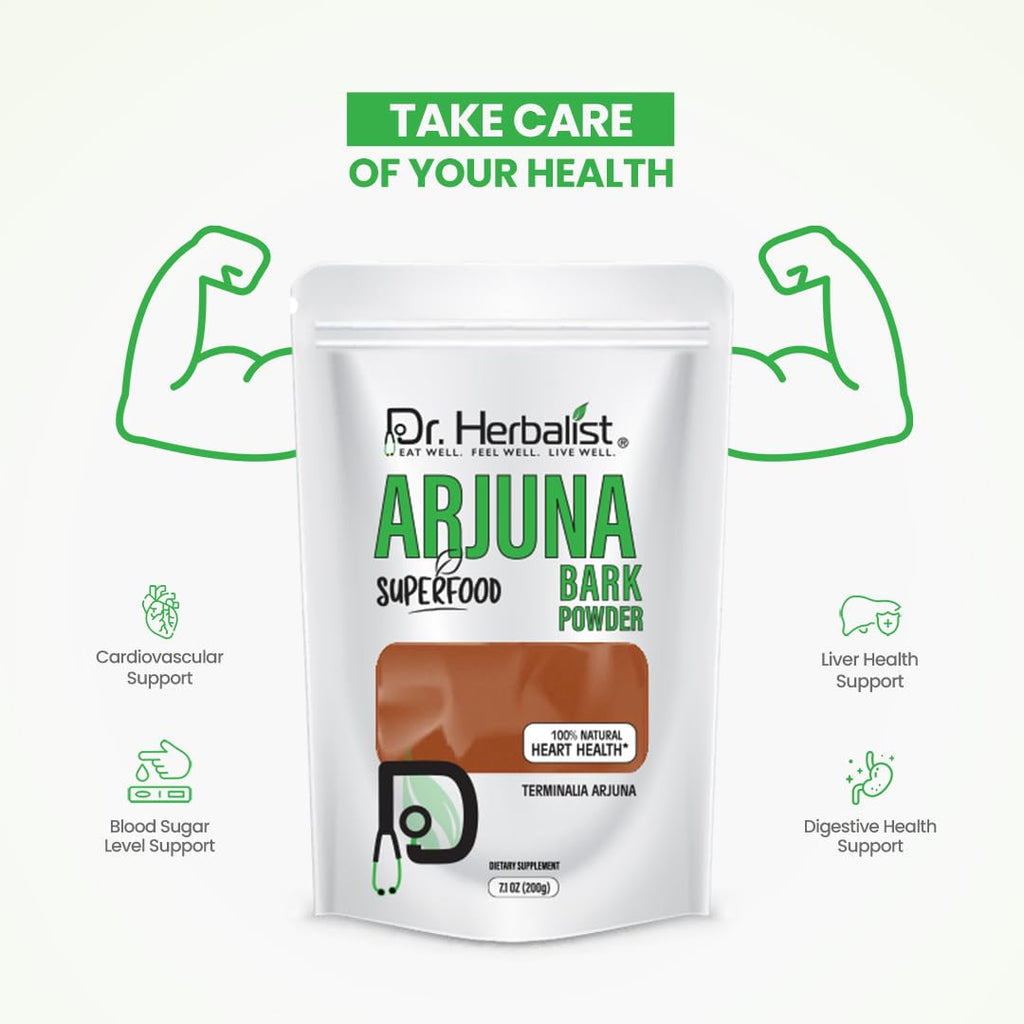 200 g pouch of Arjuna powder