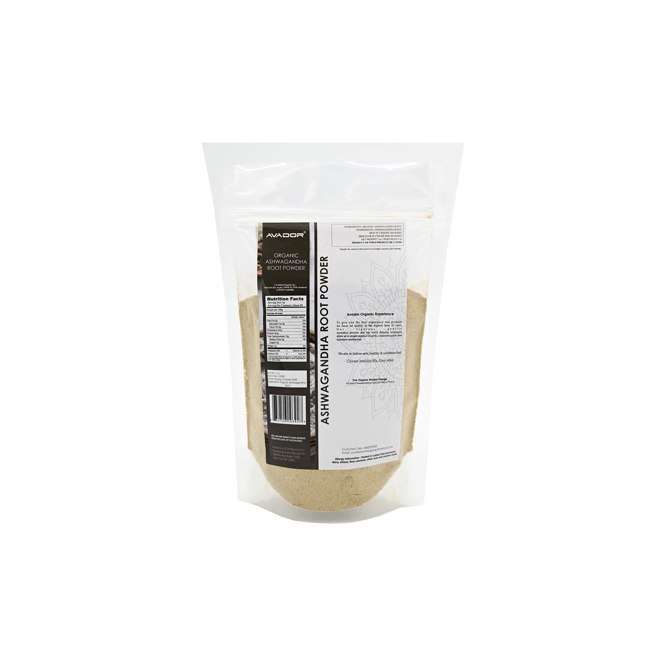 200 grams of ashwagandha powder