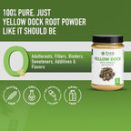 200 grams Yellow Dock powder nutrition