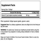 200 IU Vitamin E for antioxidant support
