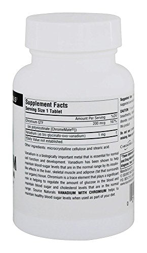200 mcg chromium for daily health