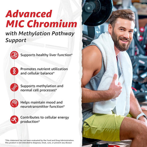 200 mcg chromium for healthy metabolism