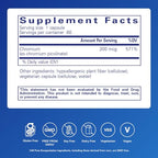 200 mcg chromium picolinate capsules