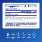 200 mcg chromium picolinate for metabolism