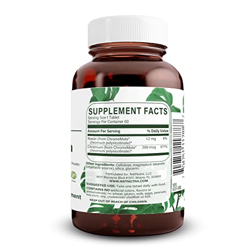 200 mcg chromium polynicotinate dosage