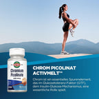 200 mcg chromium supplement for health