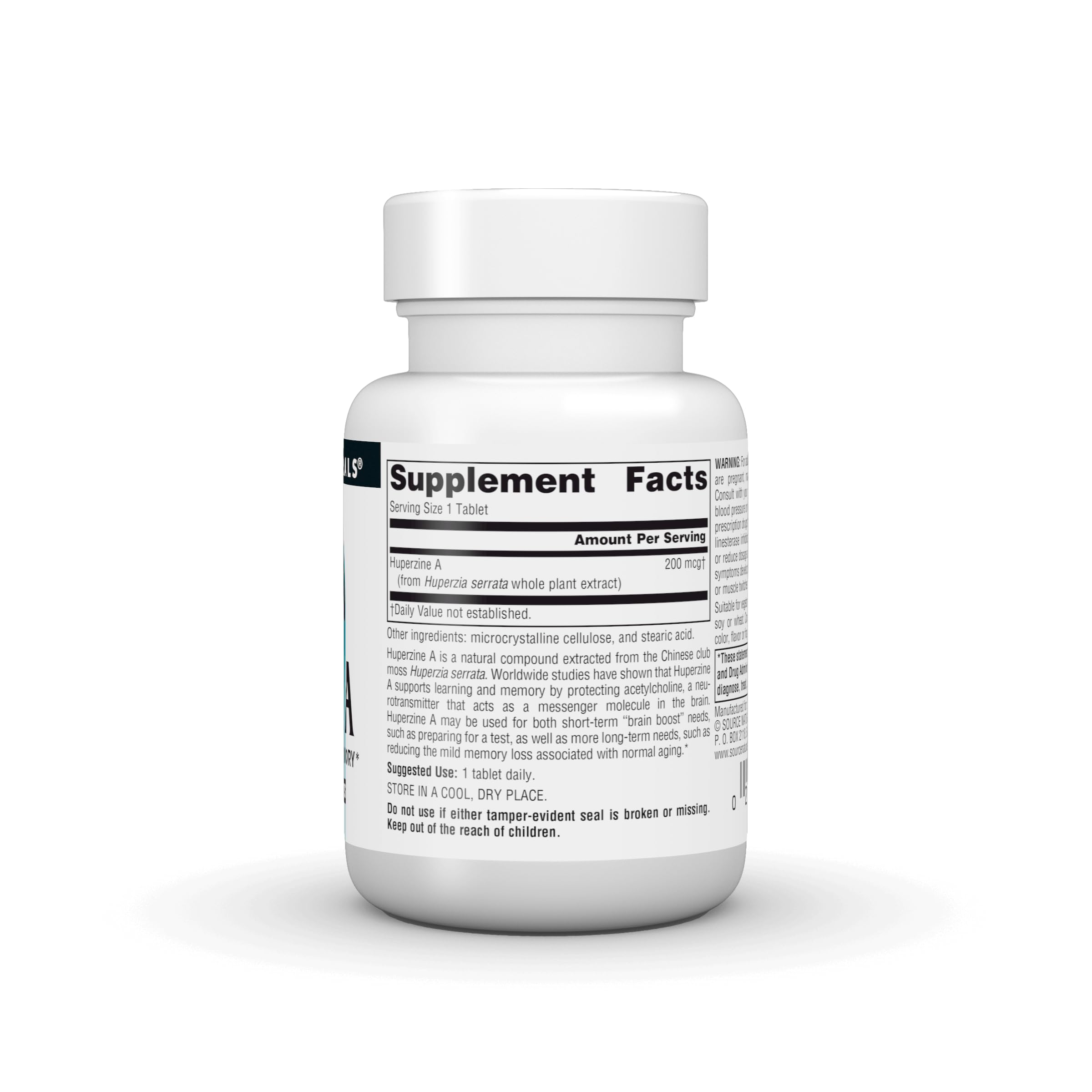 200 mcg Huperzine A tablets