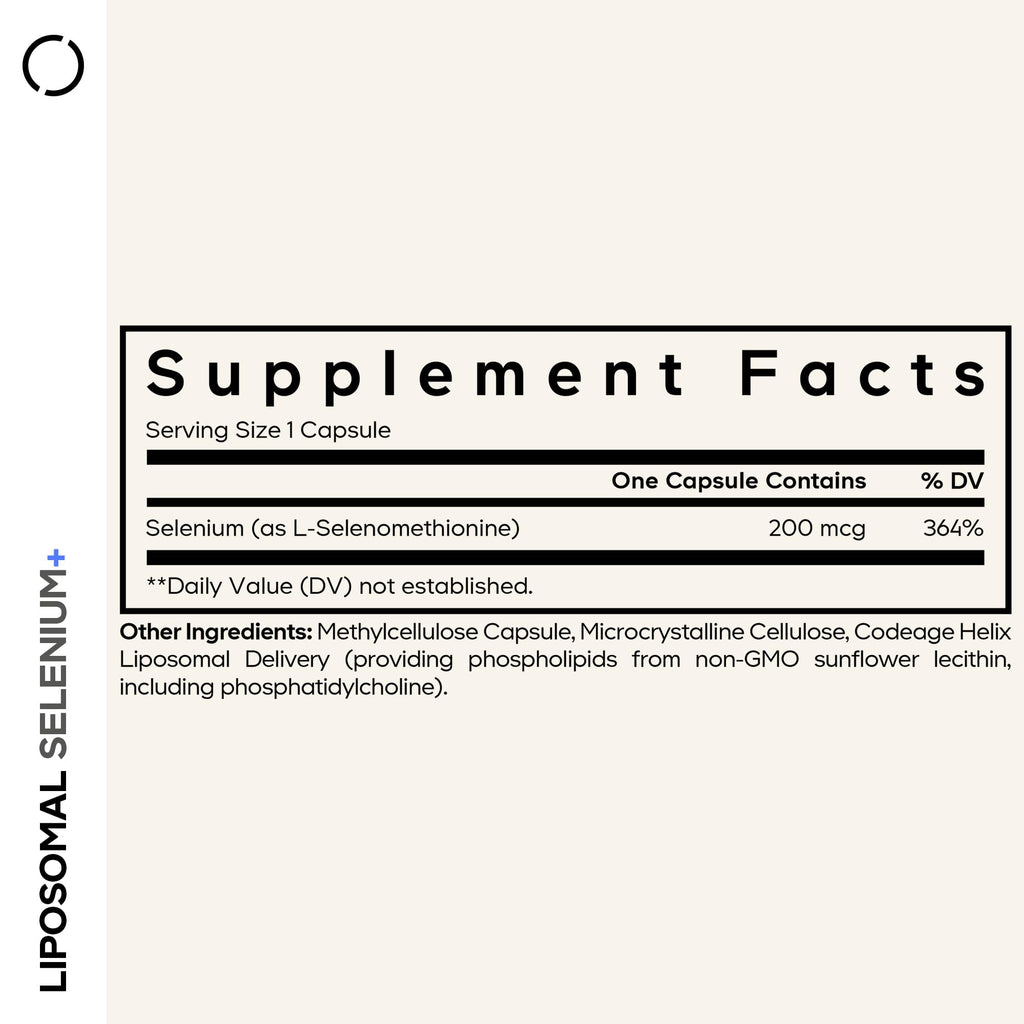 200 mcg L-selenomethionine for wellness