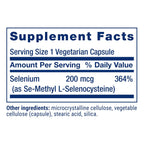 200 mcg Se-Methyl L-Selenocysteine benefits