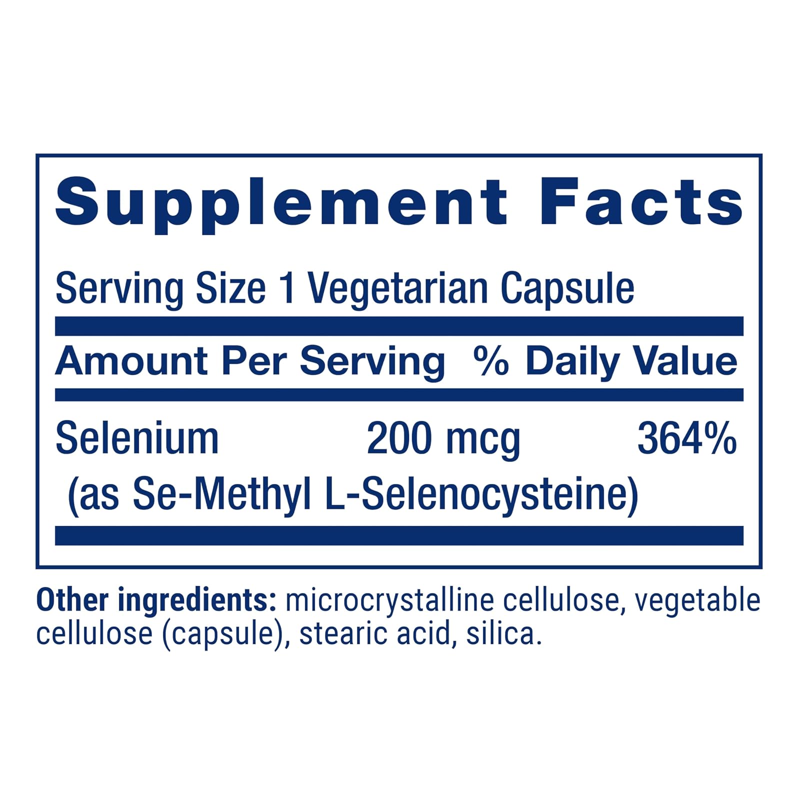 200 mcg Se-Methyl L-Selenocysteine benefits