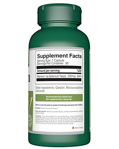 200 mcg selenium for daily wellness