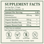 200 mcg selenium for immune health