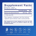 200 mcg selenium for immune support