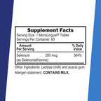 200 mcg selenium for immune support