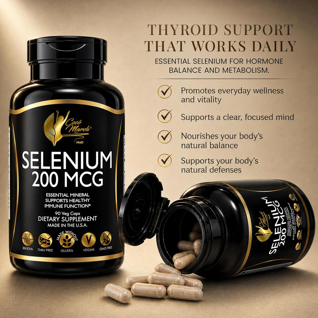200 mcg selenium for immune support