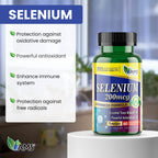 200 mcg selenium for immune support