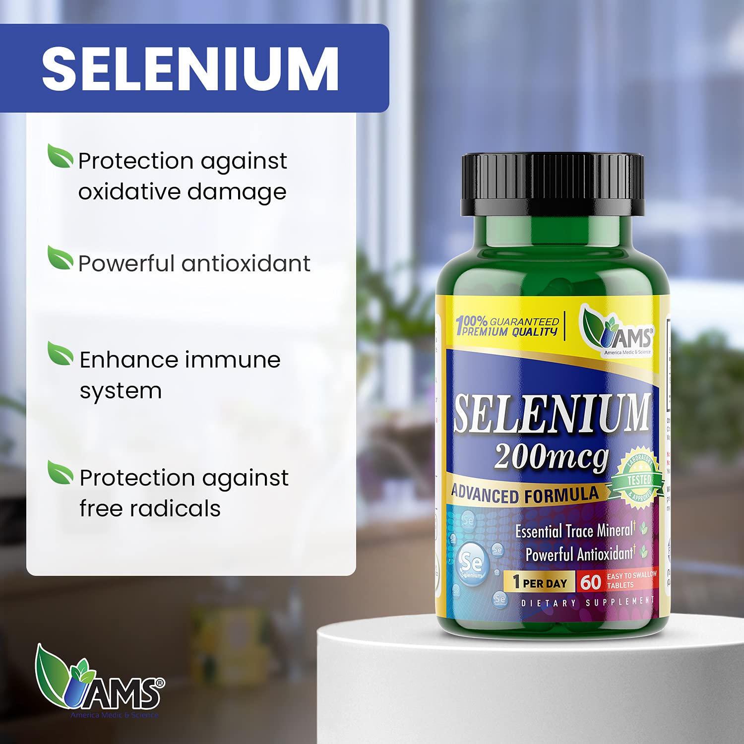 200 mcg selenium for immune support