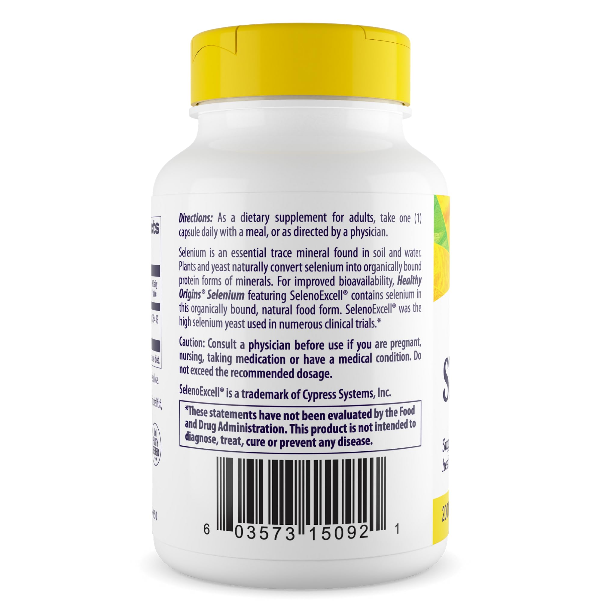 200 mcg selenium for optimal wellness