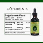 200 mcg selenium supplement for health