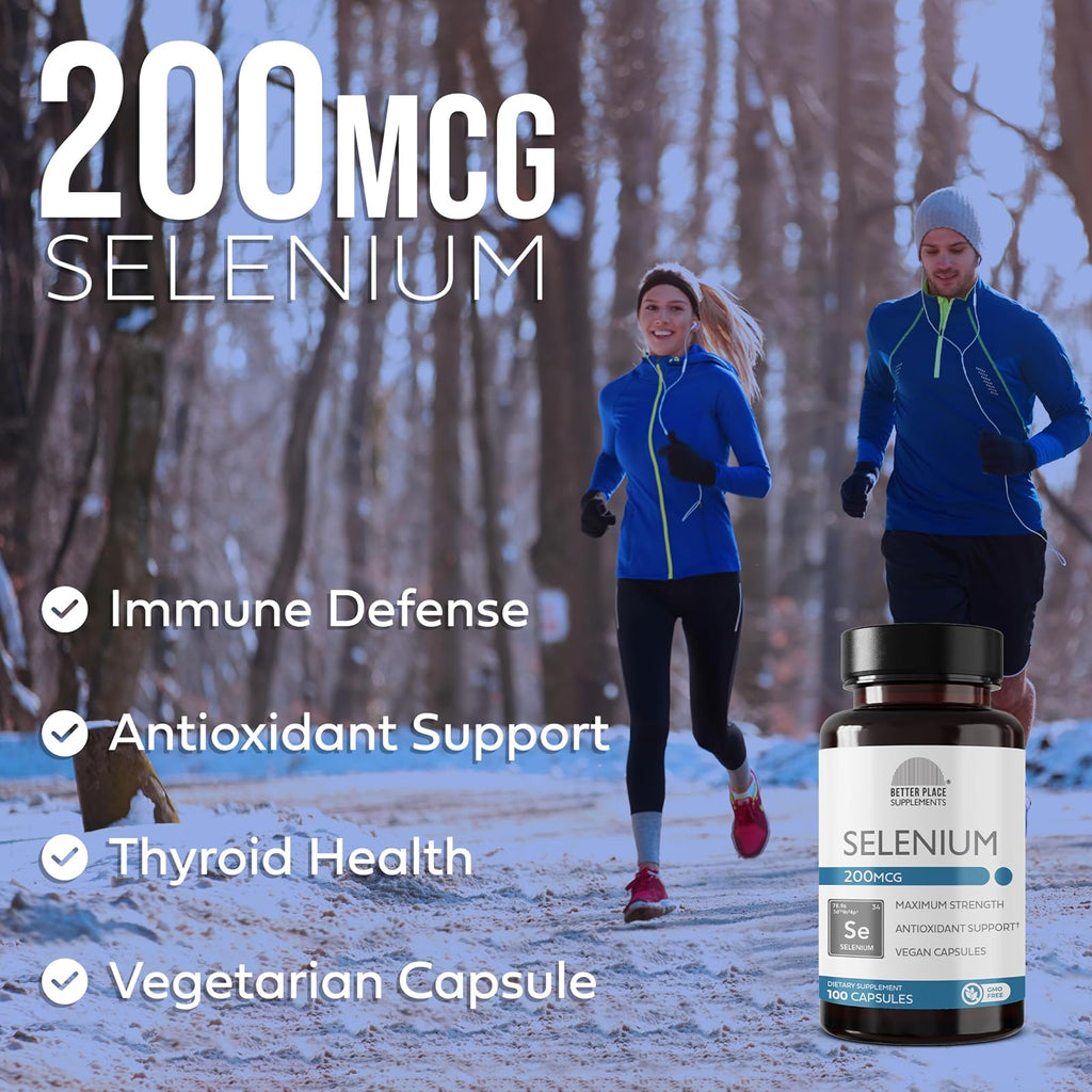 200 mcg vegetarian selenium supplement