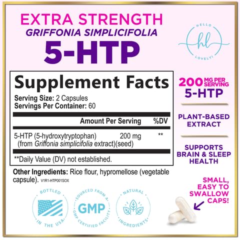 200 mg 5-HTP for mood support