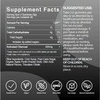 200 mg activated charcoal digestive support