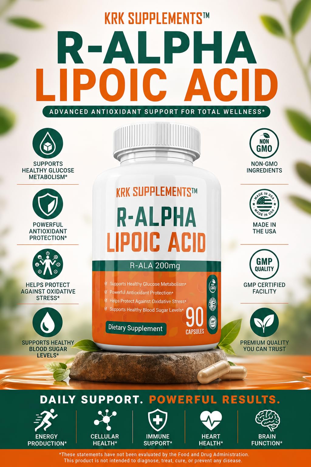 200 mg Alpha Lipoic Acid benefits