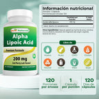 200 mg alpha lipoic acid capsules