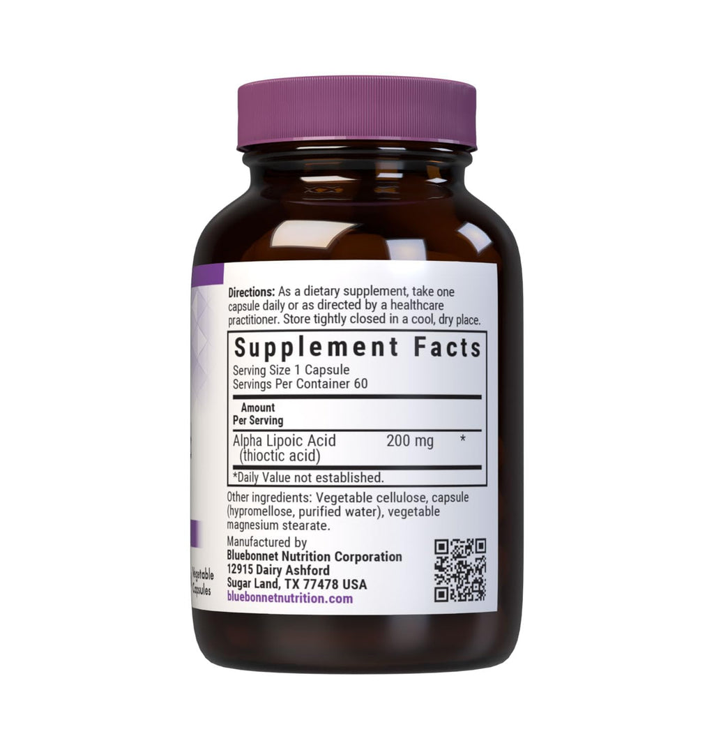 200 mg alpha lipoic acid supplement