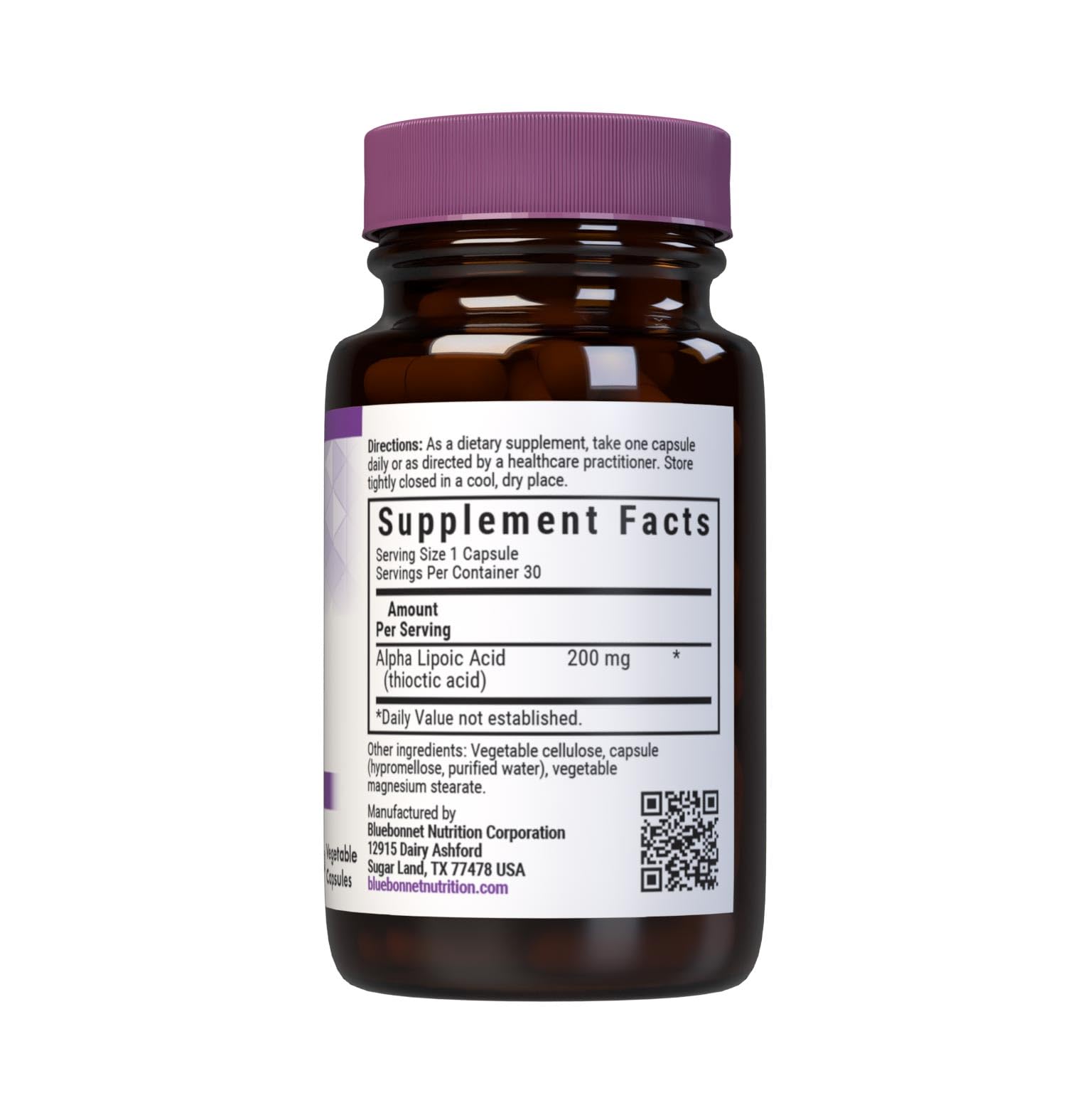 200 mg alpha lipoic acid supplement