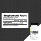 200 mg alpha lipoic acid supplement