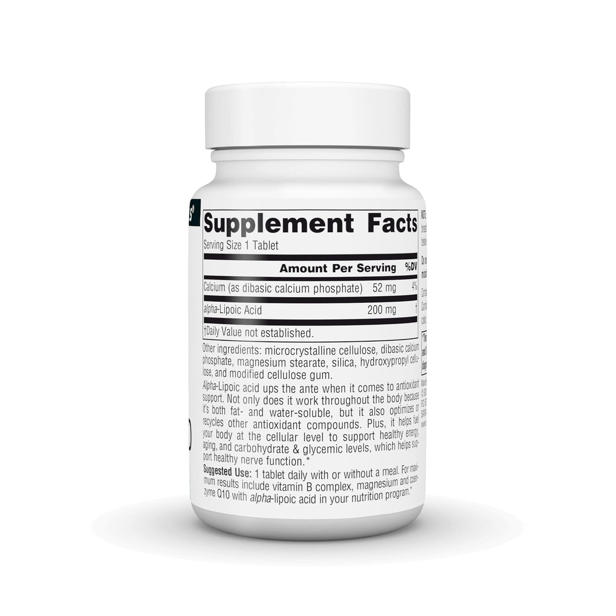 200 mg alpha lipoic acid tablets