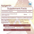 200 mg Apigenin capsules for wellness