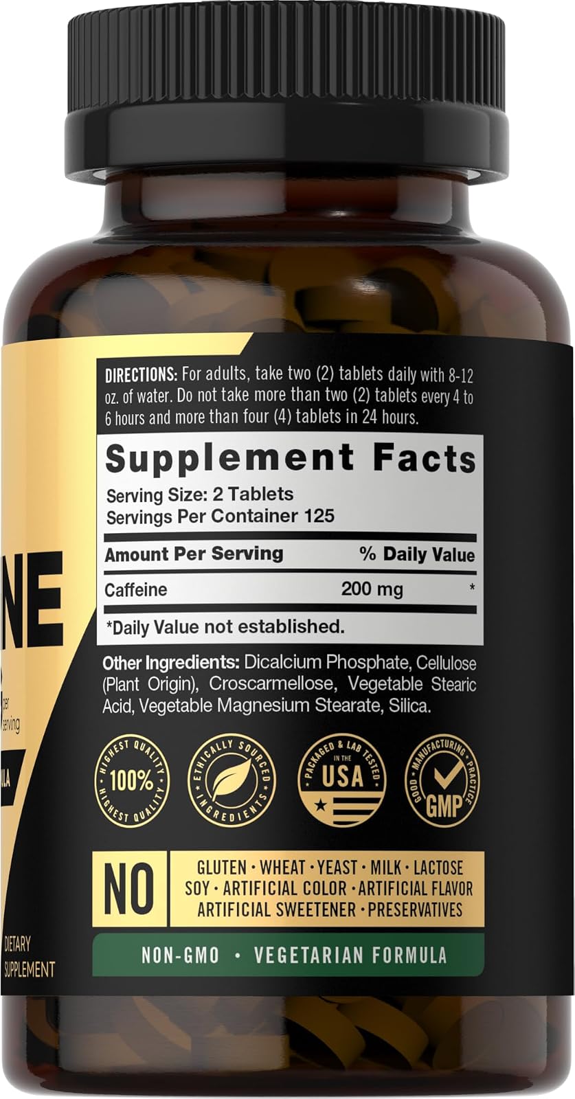 200 mg caffeine for endurance