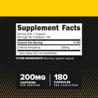 200 mg caffeine for enhanced endurance