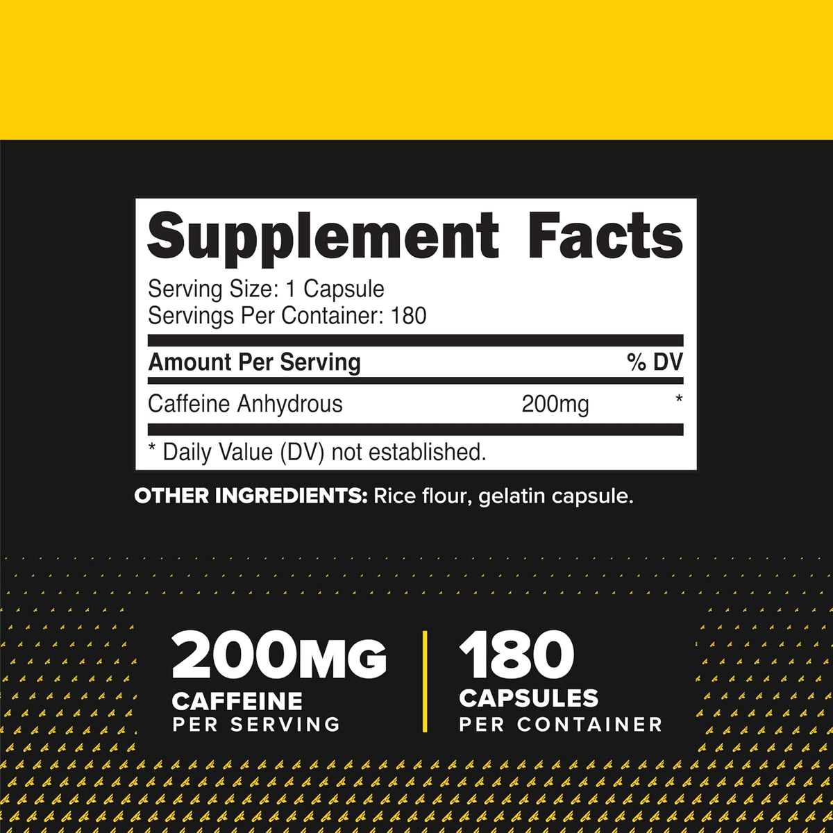 200 mg caffeine for enhanced endurance