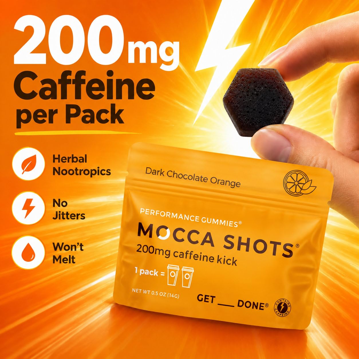 200 mg caffeine gummies for quick boost
