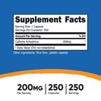 200 mg caffeine multivitamin for focus