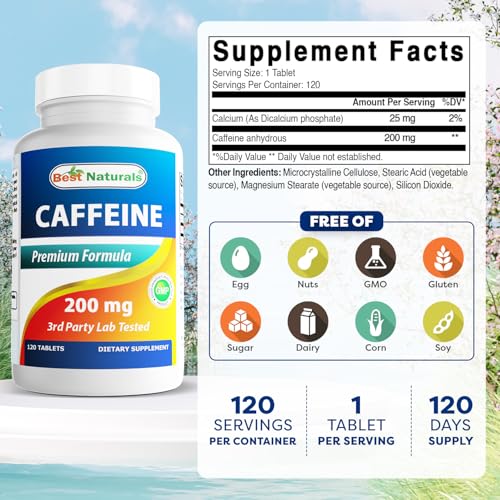 200 mg caffeine multivitamin for men