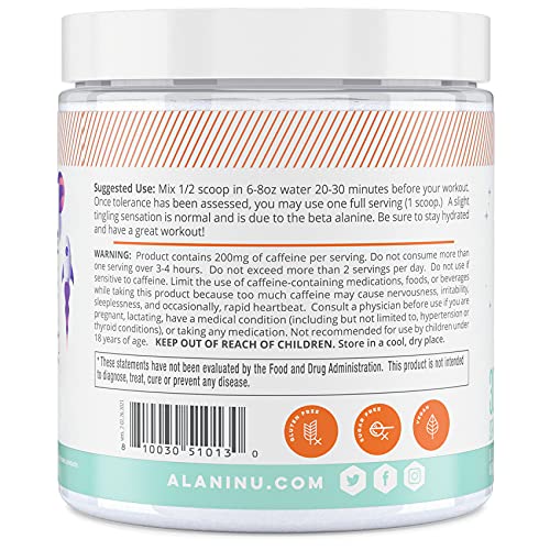 200 mg caffeine pre-workout for focus