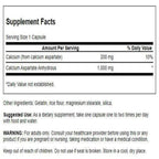 200 mg calcium aspartate for bone health