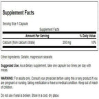 200 mg calcium citrate supplement for strong bones