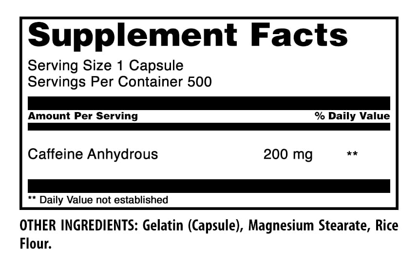 200 mg capsules for daily vitality