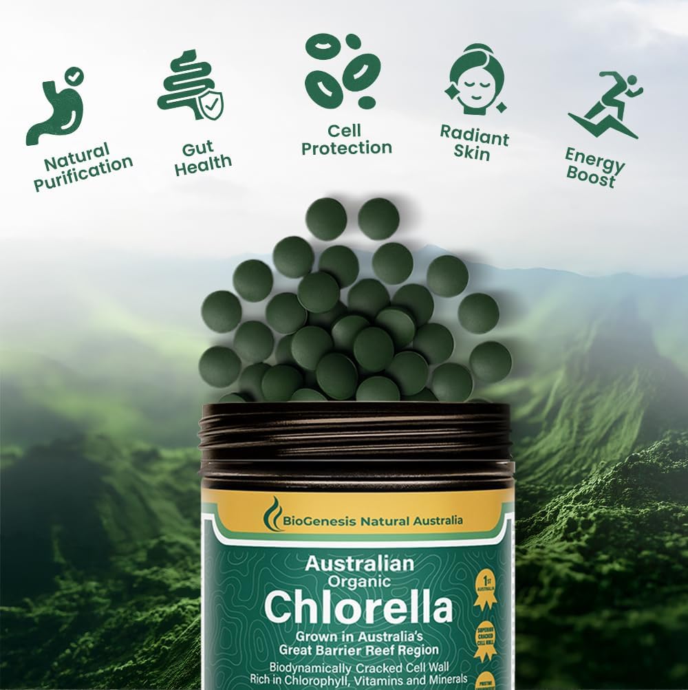 200 mg chlorella for health