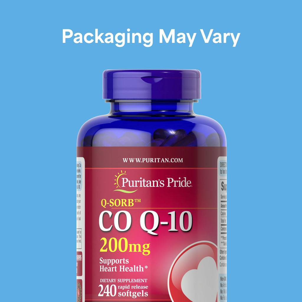 200 mg CoQ10 for energy support